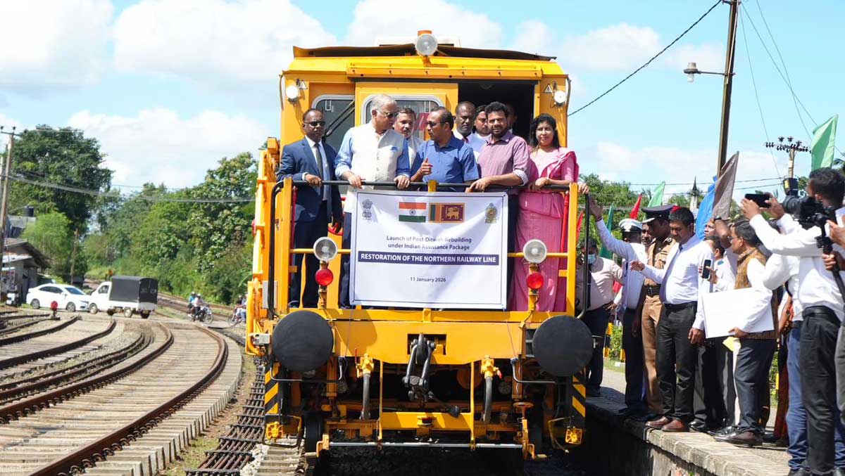 India’s IRCON begins re-building Sri Lanka cyclone hit North rail track ...